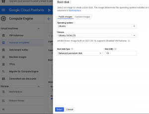 How to create an Instance using Instance Template in GCE?