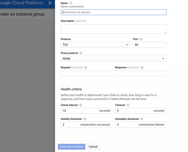 What is Instance Groups in Google Cloud Platform?