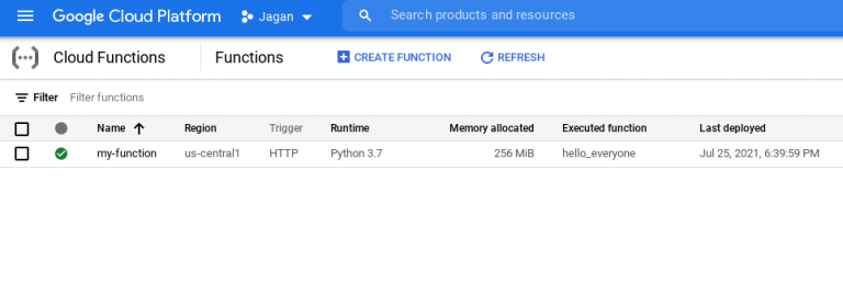 How to Create a Google Cloud Functions in GCP?