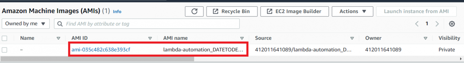 Lambda Automation Of Ami Creation Using Terraform
