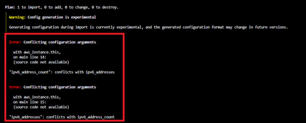 How To Import Existing Resources Terraform Configuration