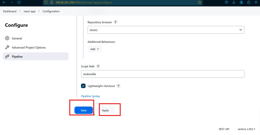 How to Set up Jenkins CI/CD Pipeline to Build and Deploy a ReactJS App ...
