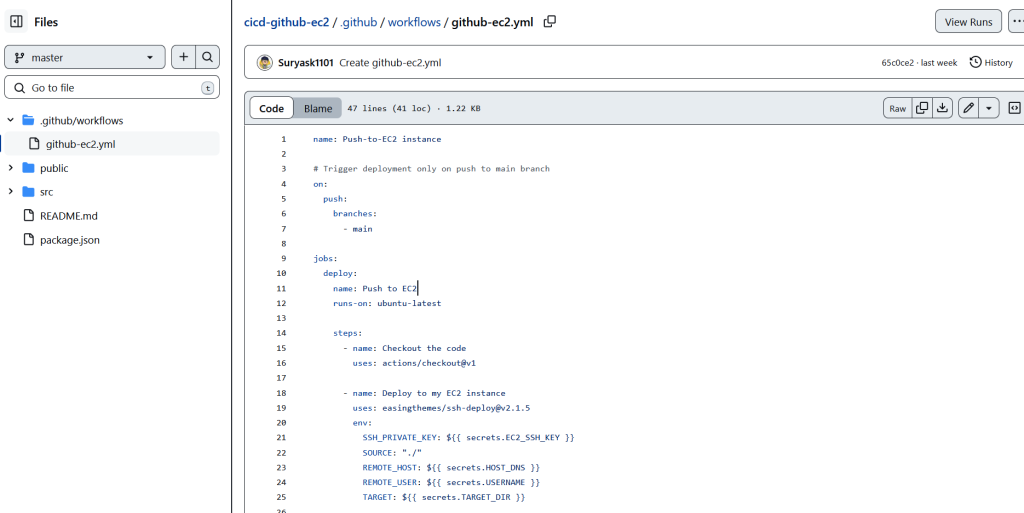 Setup Ci Cd Pipeline Using Github Actions For Reactjs Application