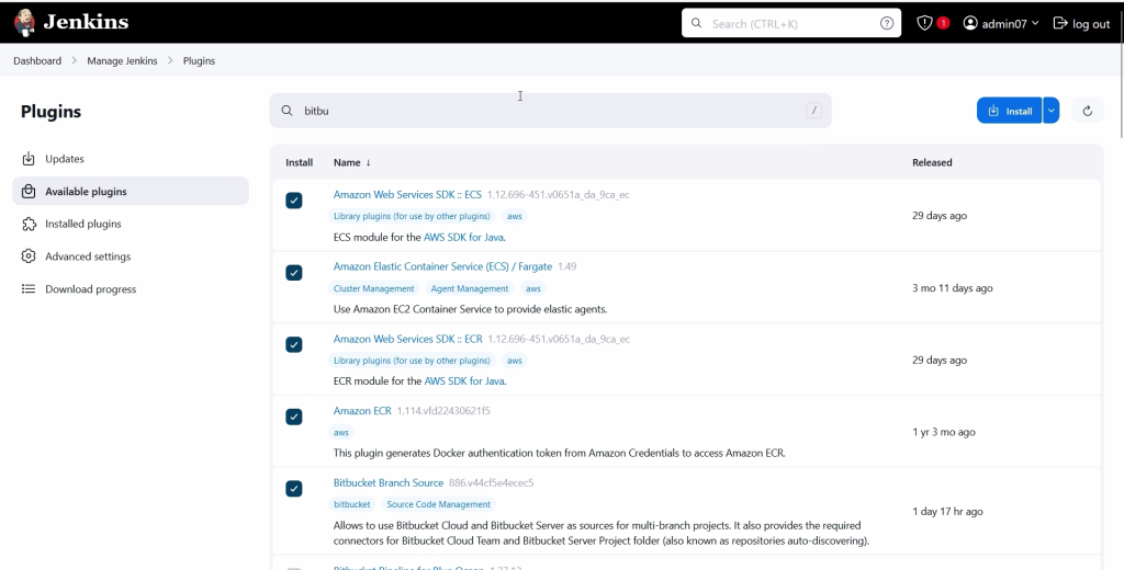 how to setup jenkins CI/CD pipeline to automate build and deployment for ECS | easydeploy.io