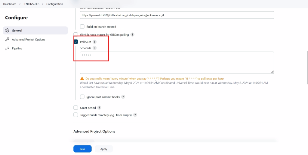 how to setup jenkins CI/CD pipeline to automate build and deployment for ECS | easydeploy.io
