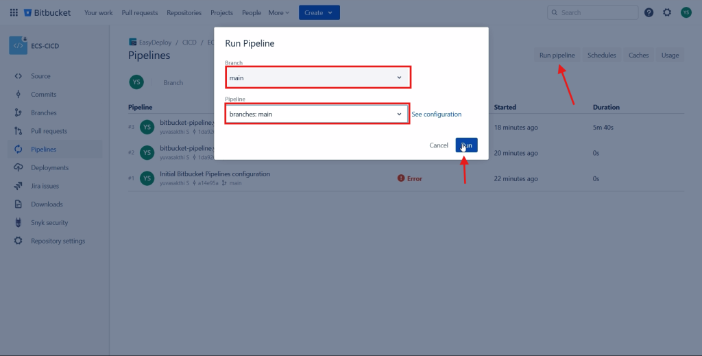 How to setup CI/CD pipeline to automate build and deploy ecs through ...