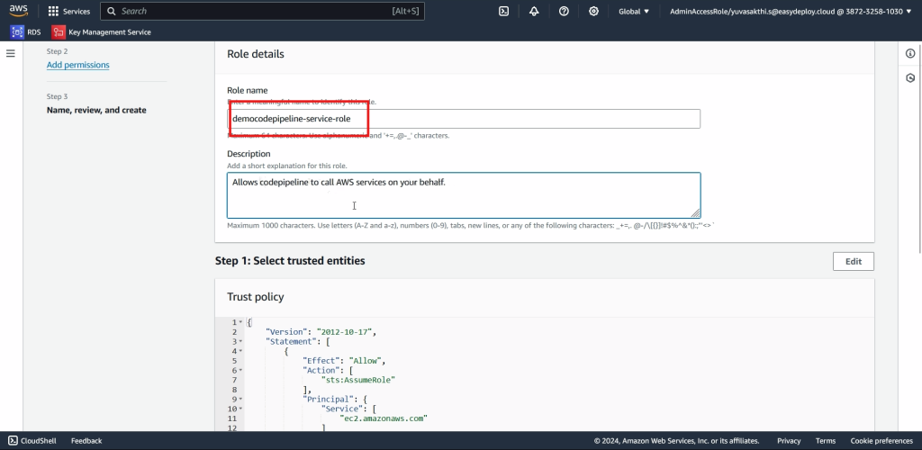 How to run cloudformation from codepipeline using S3 | easydeploy.io