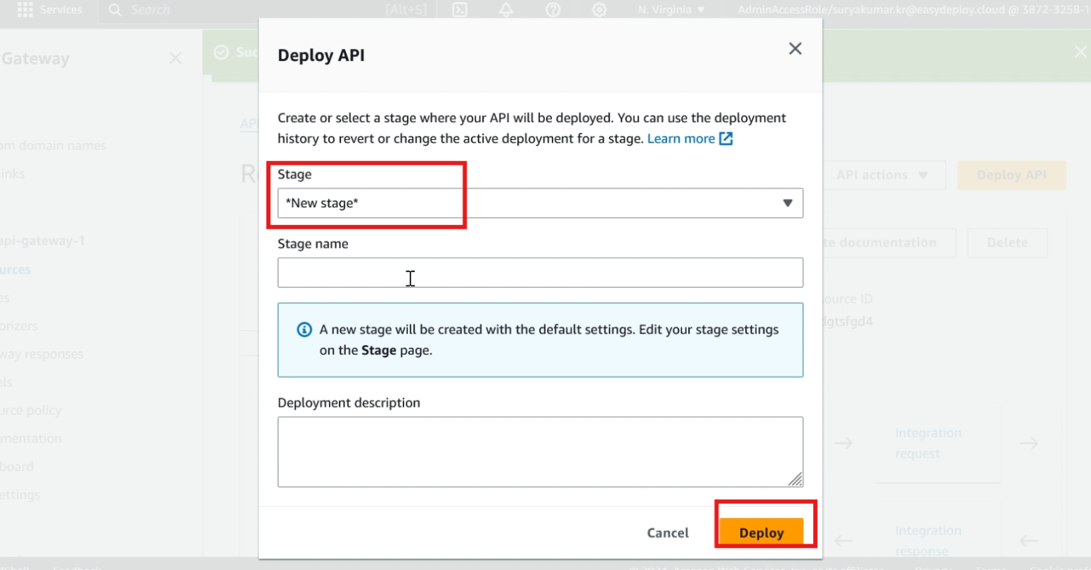How to route traffic to two API gateways based on path | easydeploy.io